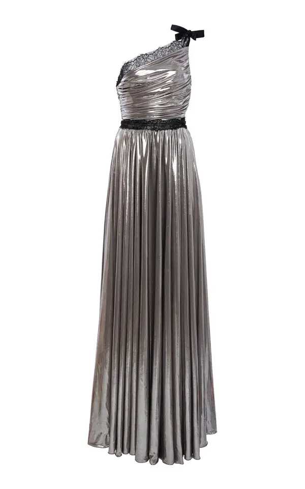 Giambattista Valli Asymmetric Dress - Silver