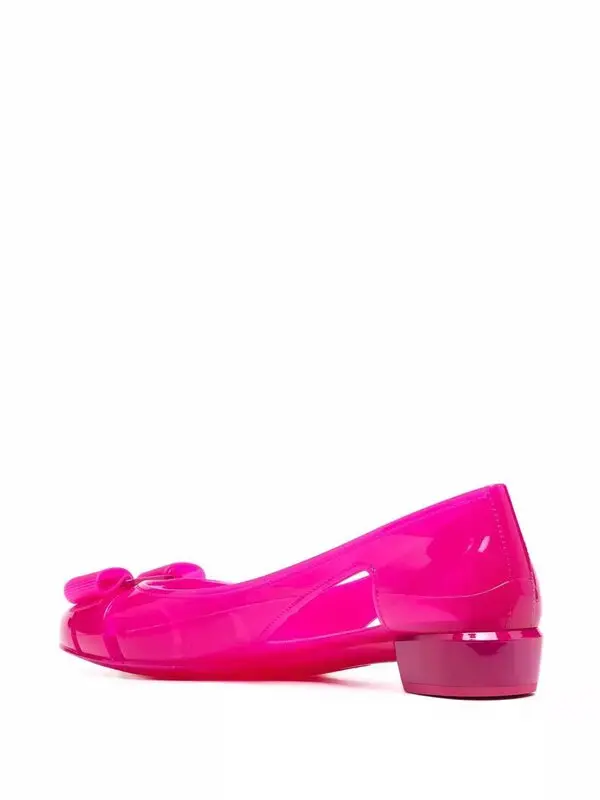 FERRAGAMO Vara Jelly Ballerinas