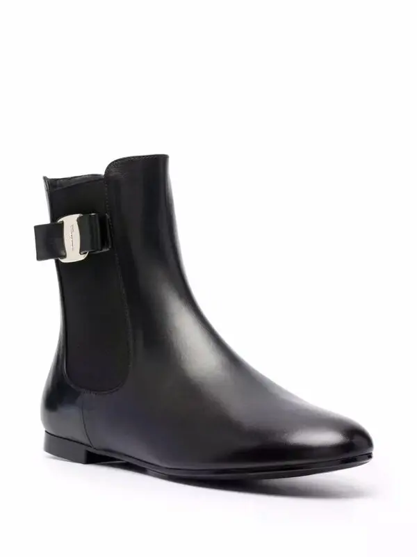 FERRAGAMO Vara Bow Chelsea Boots