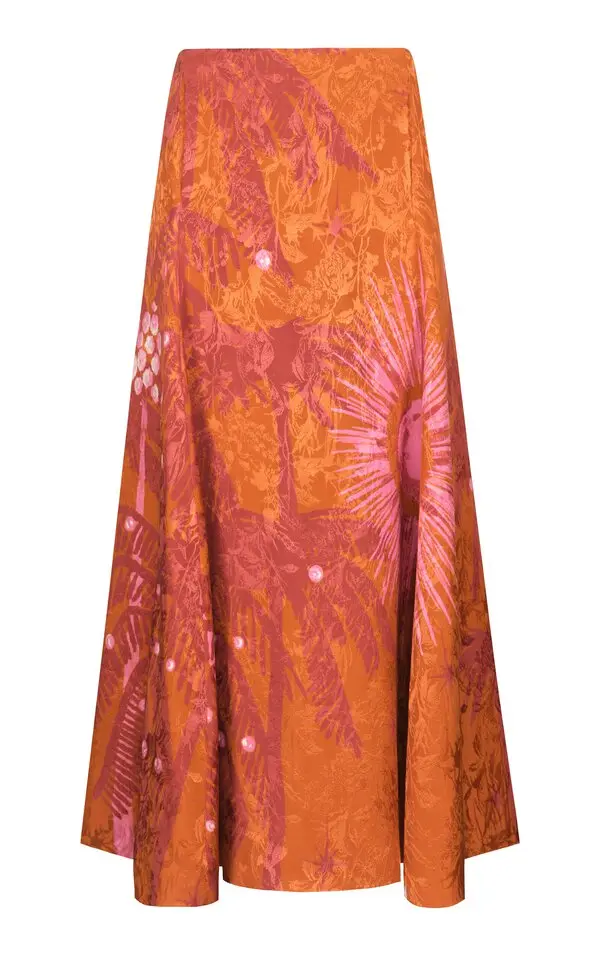 Johanna Ortiz Encanto De Isla Maxi Skirt - Multi