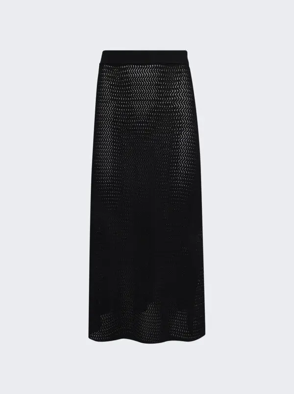 Victoria Beckham Midi Skirt - Black