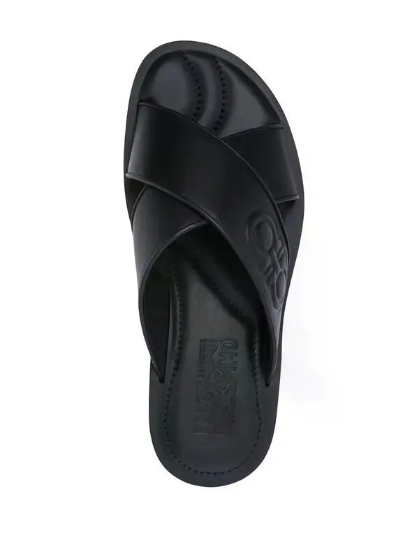 FERRAGAMO Crossover Strap Sandals