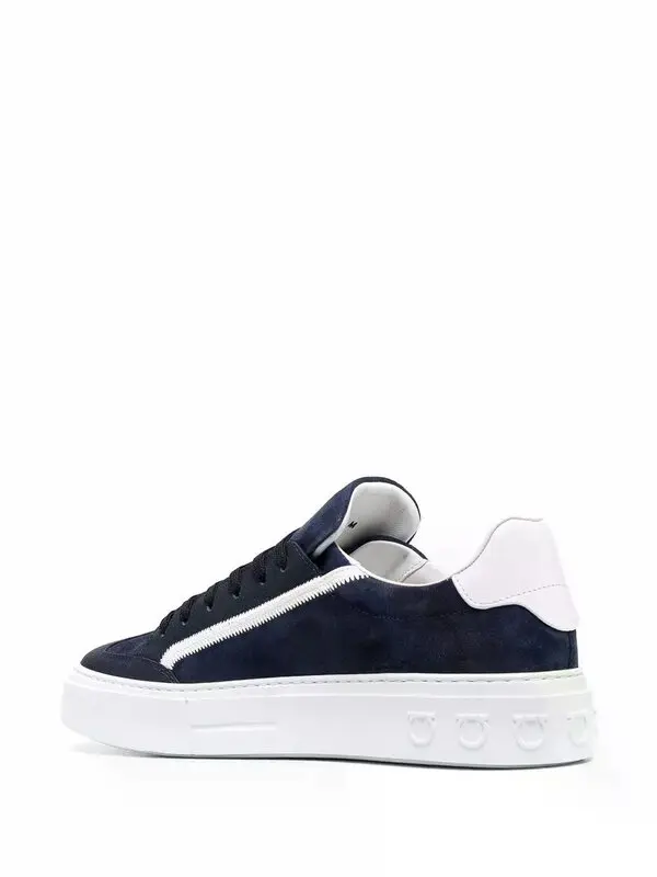 FERRAGAMO Borg 5 Low-top Sneakers - Blue