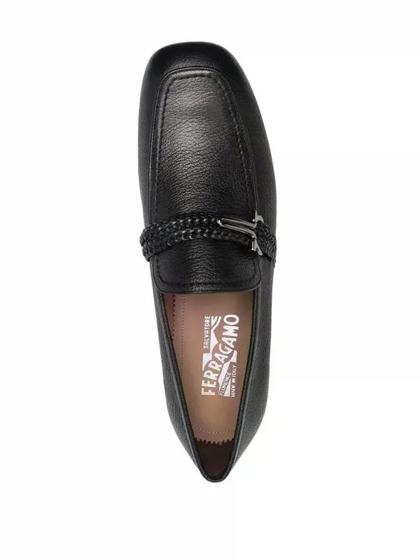 FERRAGAMO Missouri Leather Loafers