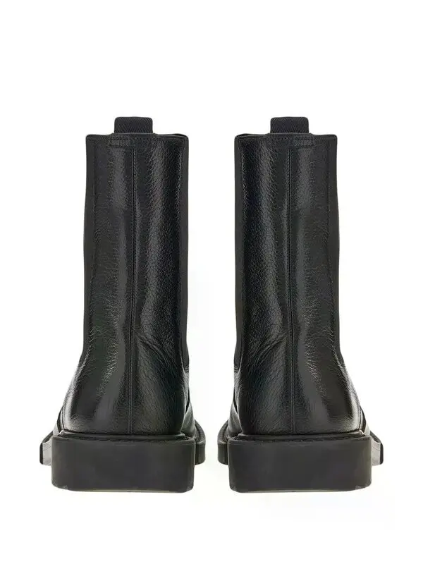 FERRAGAMO Leather Chelsea Boots