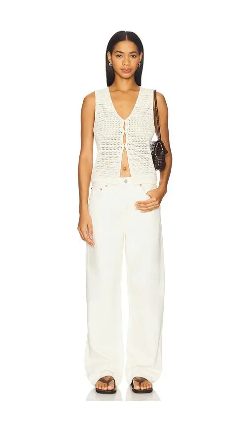 Astr The Label Taimi Sweater Vest - Neutral