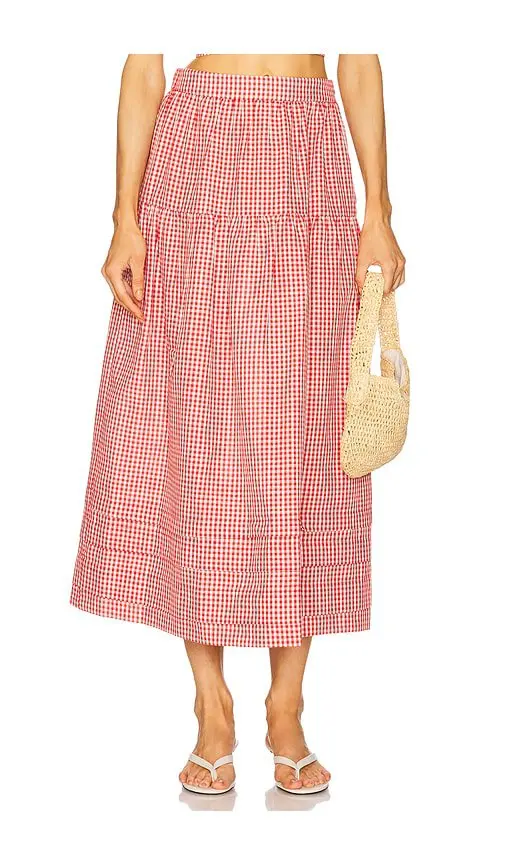 ELODIE THE LABEL Jamie Tiered Skirt