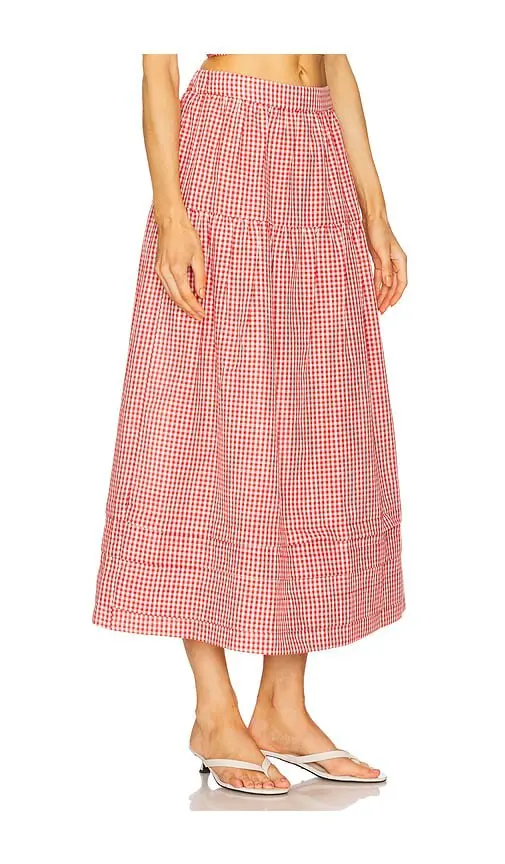 ELODIE THE LABEL Jamie Tiered Skirt