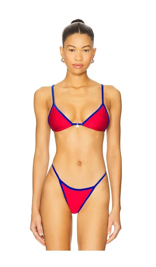 FAE Lumi Bikini Top - Scarlet