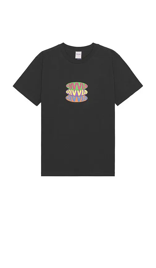RIVVIA PROJECTS Pop Repeat Tee - Black
