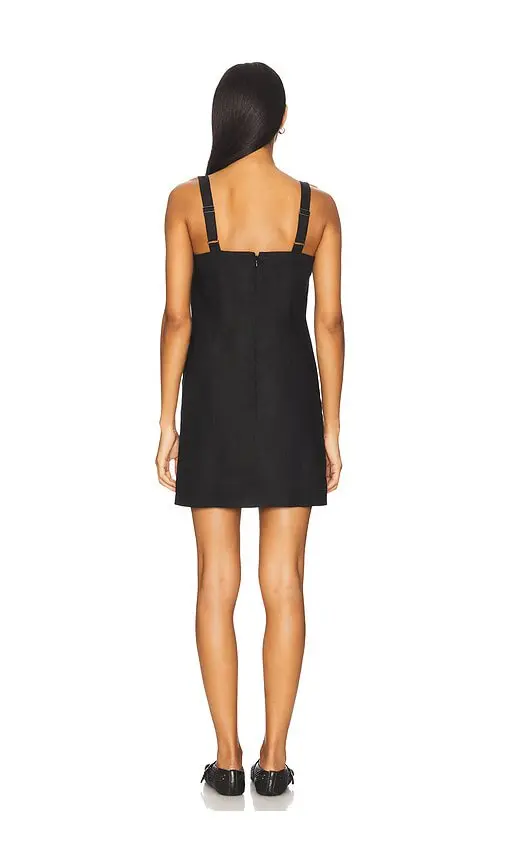 Veronica Beard Nico Dress With Button Detail And Welt Pockets