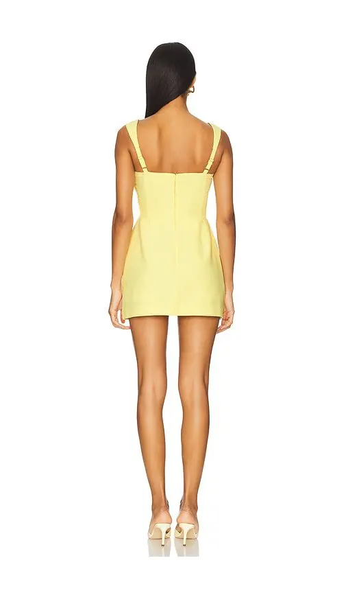 Amanda Uprichard Bethany Skort Romper - Provence