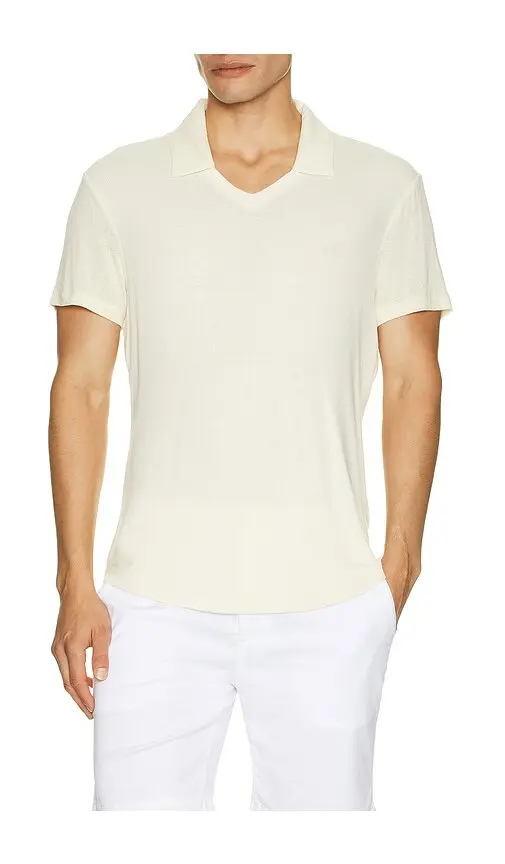 Monfrère Bond Polo In Cream