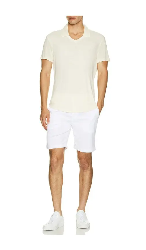 Monfrère Bond Polo In Cream