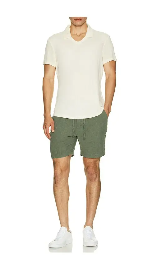 Faherty Brand Essential Linen Short 6.5