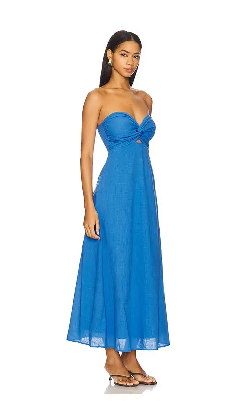 Sndys Lilly Dress - Blue - 21% Off | Editorialist