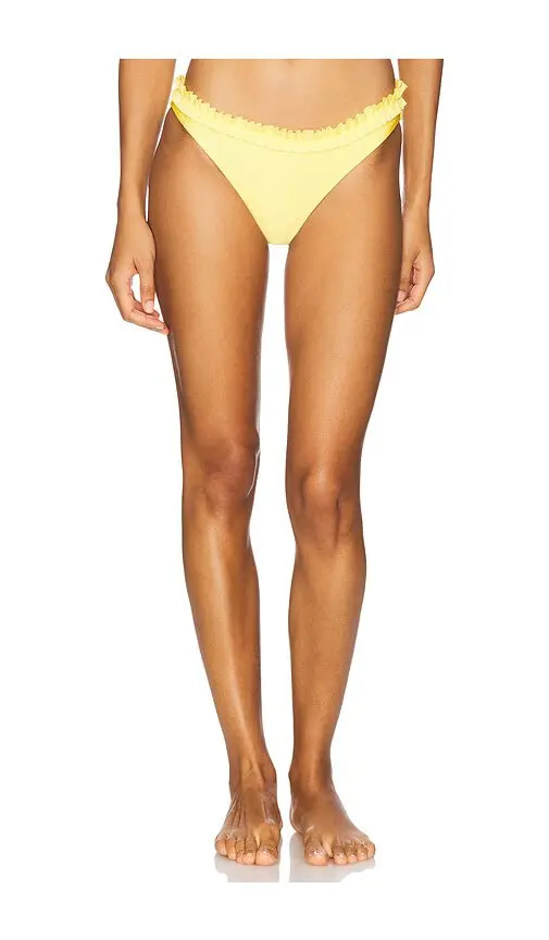 Solid & Striped The Cassidy Bikini Bottom - Custard