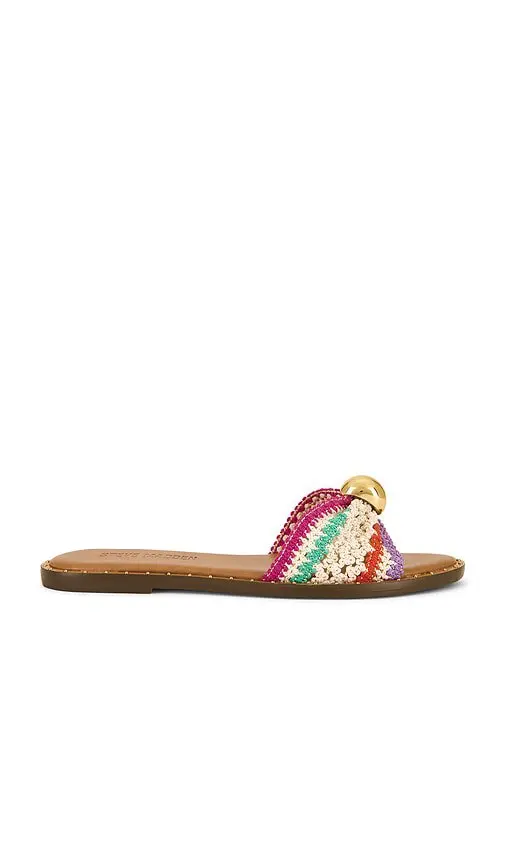 Steve Madden Dipsy Flat - Multi Raffia