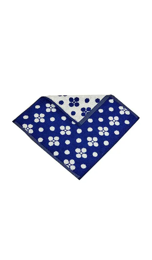 DUSEN DUSEN Lisa Washcloth In Navy - N,a