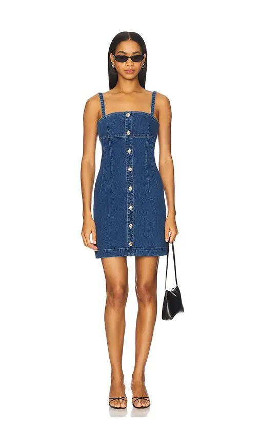 KARINA GRIMALDI Rio Denim Mini Dress