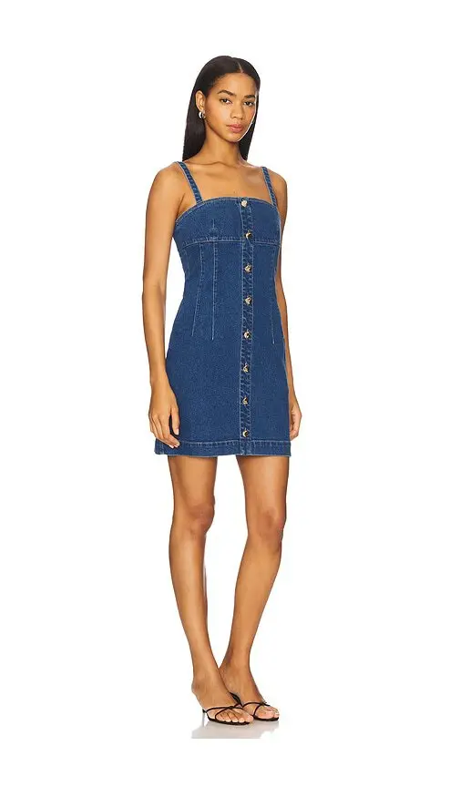 KARINA GRIMALDI Rio Denim Mini Dress