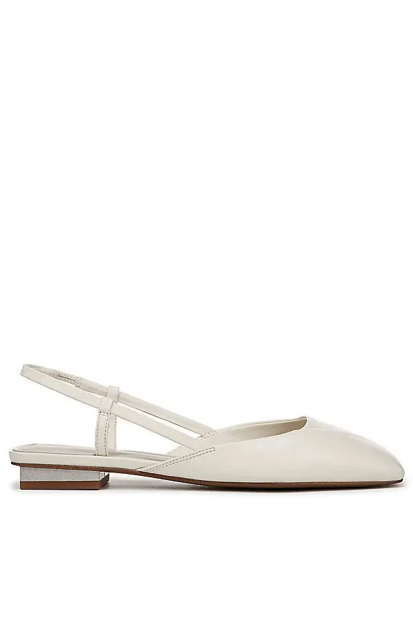 Franco Sarto Telica Slingback Flats - White