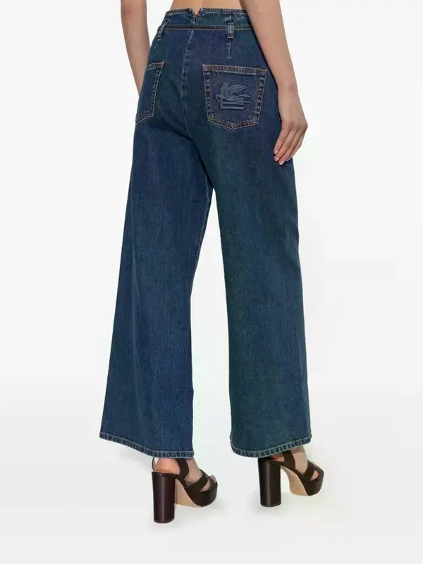 Etro Cotton Wide-leg Jeans