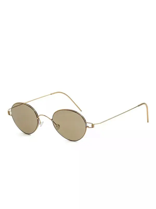 LINDBERG Round Frame Sunglasses