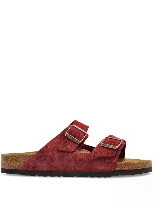 BIRKENSTOCK Arizona Double-buckle Sandals - Red