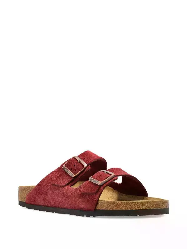 BIRKENSTOCK Arizona Double-buckle Sandals - Red