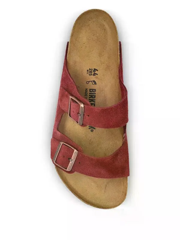 BIRKENSTOCK Arizona Double-buckle Sandals - Red