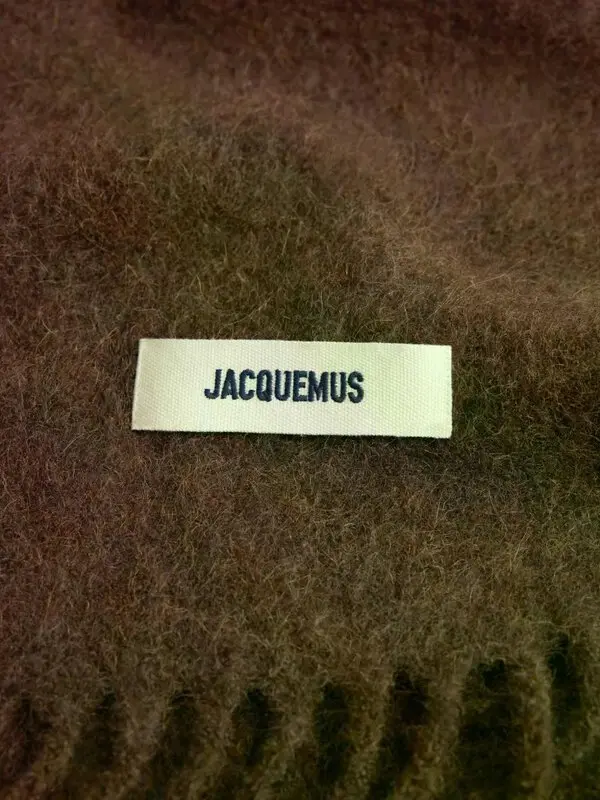 Jacquemus Logo-patch Scarf