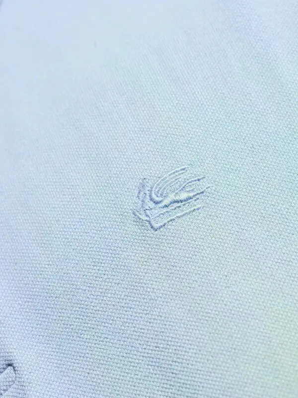Etro Logo-embroidered Cotton Polo Shirt
