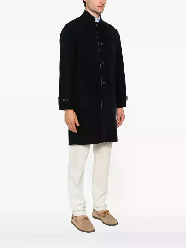 Eleventy Reversible Wool Coat