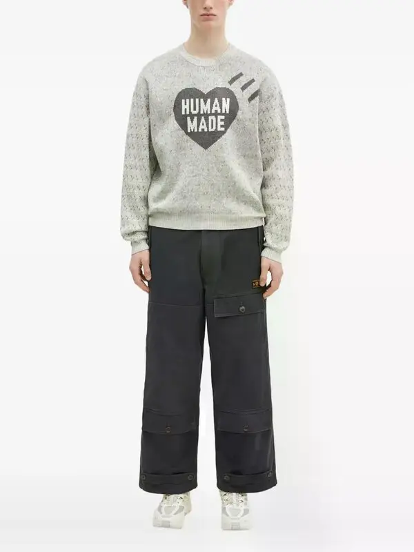 HUMAN MADE Heart-logo Sweater