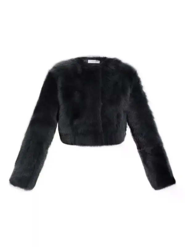 IRO PARIS Cropped Sheepskin Jacket