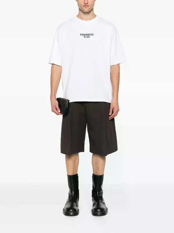 Dsquared2 Logo-embroidered T-shirt