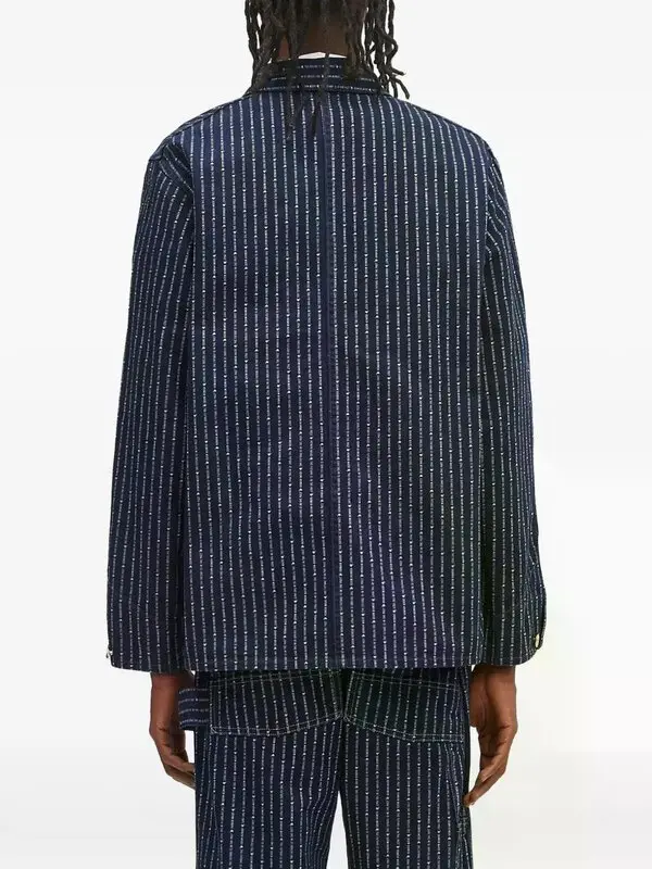 HUMAN MADE Pinstripe Denim Jacket