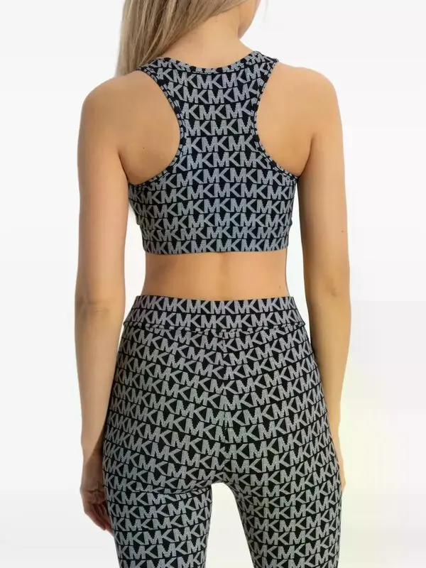Michael Kors Logo-print Racer-back Top