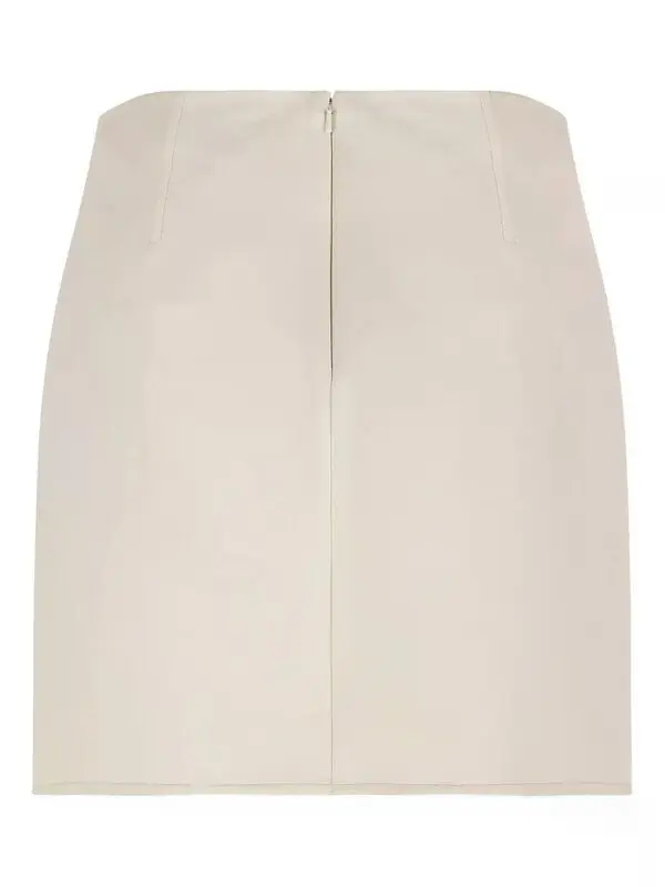 TOD'S Leather Mini Skirt