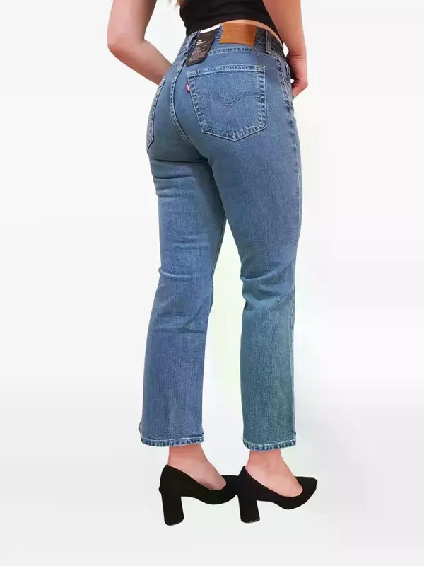 LEVI'S High-waisted Straight-leg Jeans
