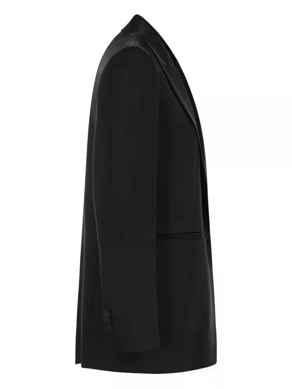 Max Mara Tuxedo Style Tailored Blazer