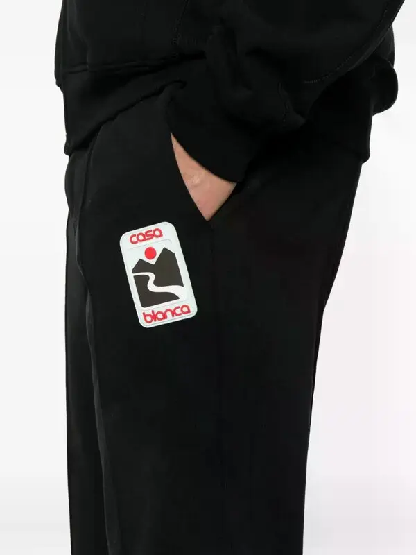 Casablanca Logo-appliqué Drawstring Track Pants