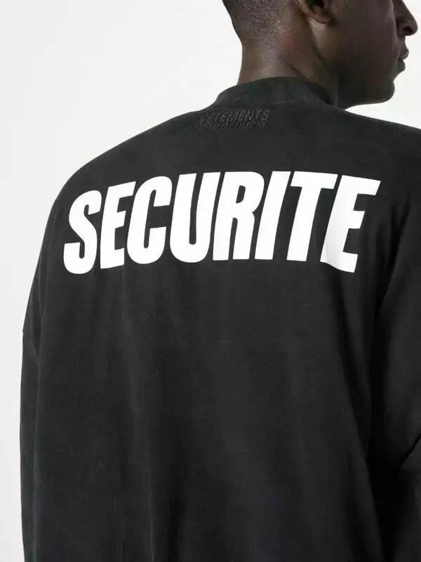 Vetements Slogan-print Cotton Bomber Jacket