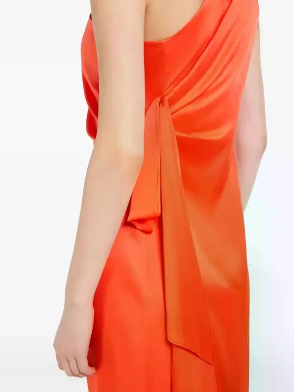 Max Mara One-shoulder Midi Dress