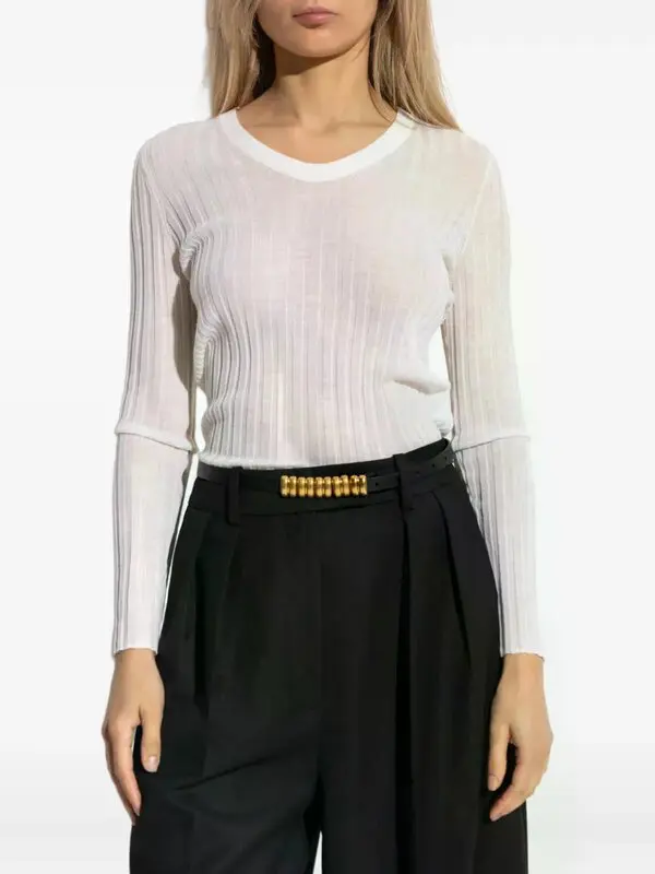 IRO PARIS Ribbed Wool Top