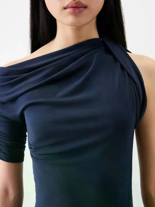 Jacquemus One-shoulder Mini Dress - Blue