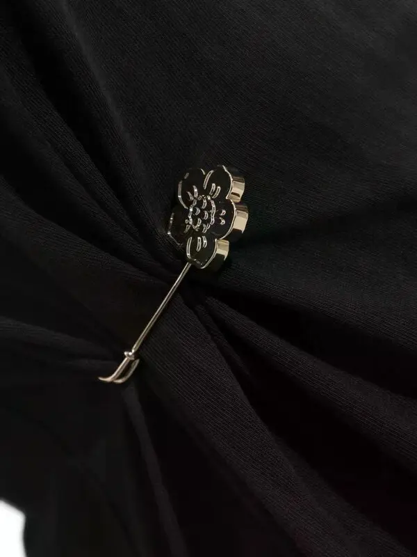 Kenzo Safety-pin Detail T-shirt - Black