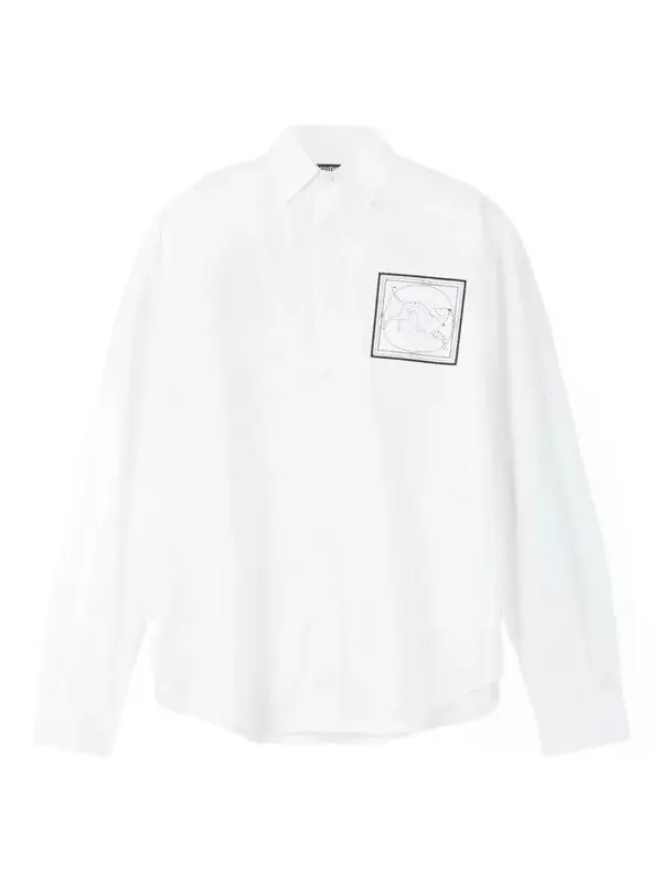 Jacquemus Le Simon Ml Graphic Print-pocket Shirt