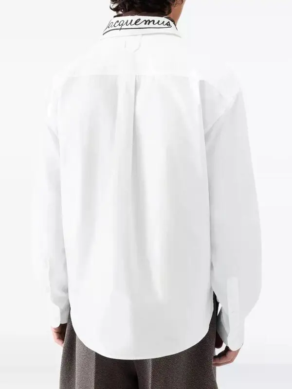 Jacquemus Le Simon Ml Graphic Print-pocket Shirt